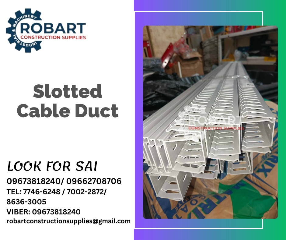 Slotted Cable Duct, Commercial & Industrial, Construction Tools ...
