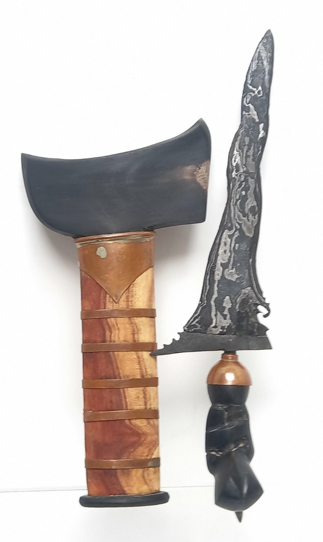 Small Keris Malay Luk 5 Collection Purposes, Hobbies & Toys ...