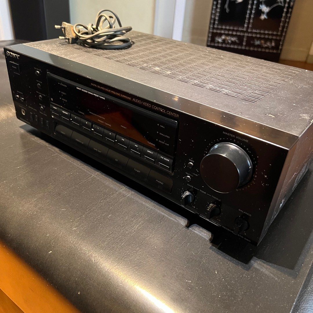 Sony AV Receiver STR-D611, Audio, Soundbars, Speakers & Amplifiers on ...