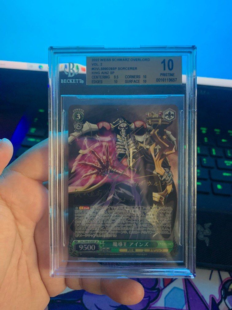 Sorcerer king ainz sp BGS 10, Hobbies & Toys, Toys & Games on Carousell