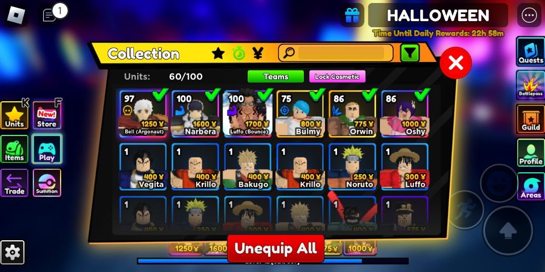 STACKED ROBLOX ACCOUNT, Video Gaming, Video Games, Others on Carousell