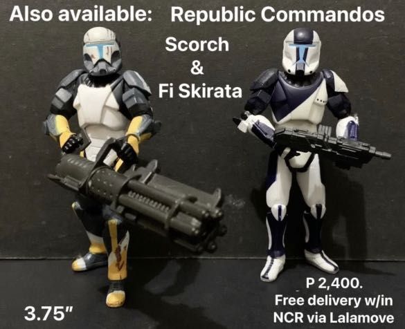 Star Wars Hasbro Clone Wars 30th Anniversary TAC Rare Black Republic ...