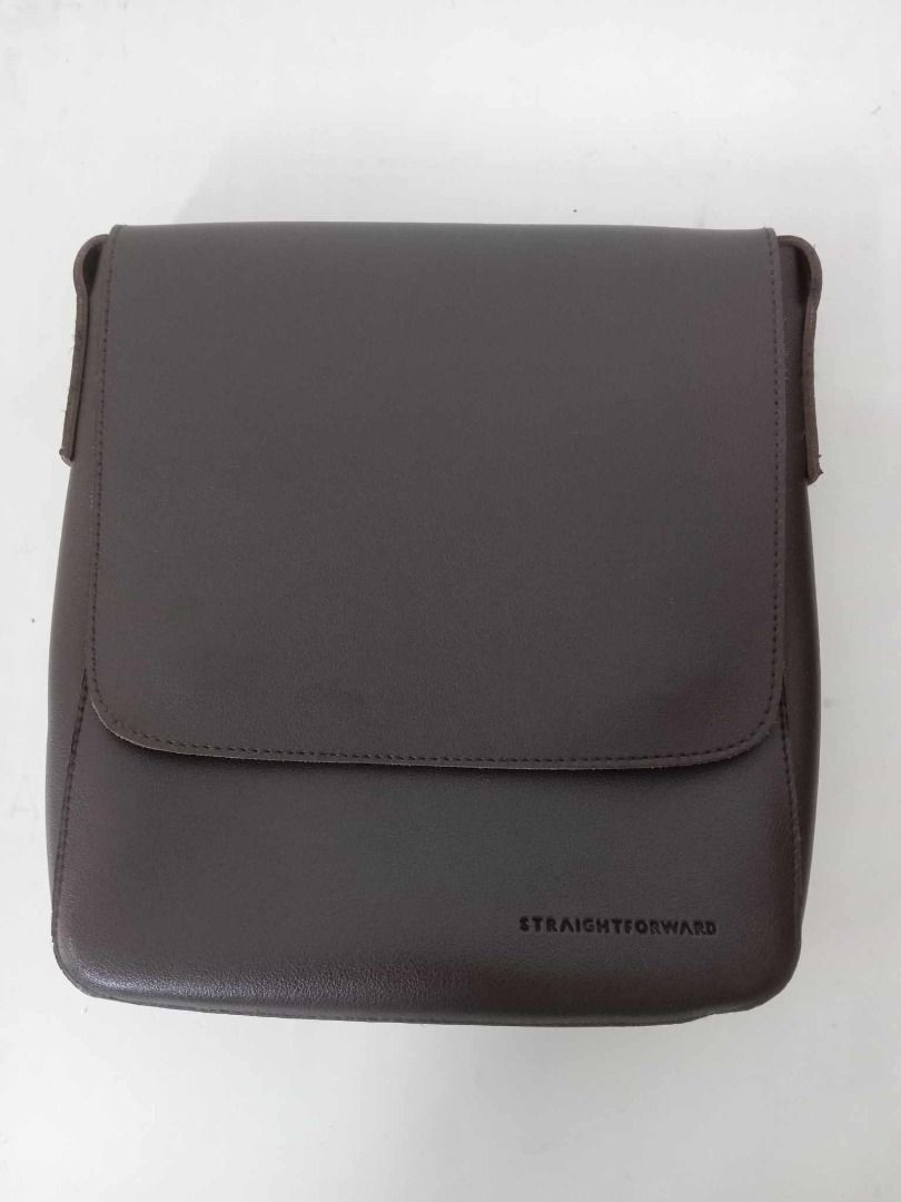 STRAIGHTFORWARD = DVL Minimalist Flap Sling Bag [Burnt Umber] and DVL Portrait Tote Bag ...