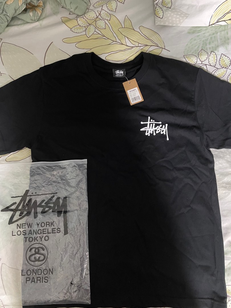 Stussy Basic Tee, Men's Fashion, Tops & Sets, Tshirts & Polo Shirts on ...