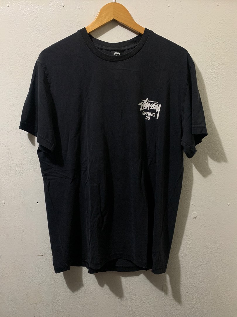 Stussy spring 20, Men's Fashion, Tops & Sets, Tshirts & Polo Shirts on Carousell