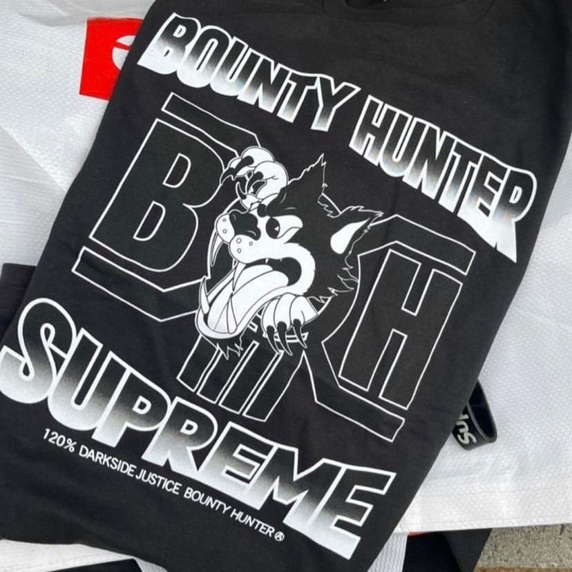 Supreme wolf tee bxh bounty hunter wolf fall winter 2023, Men's Fashion ...