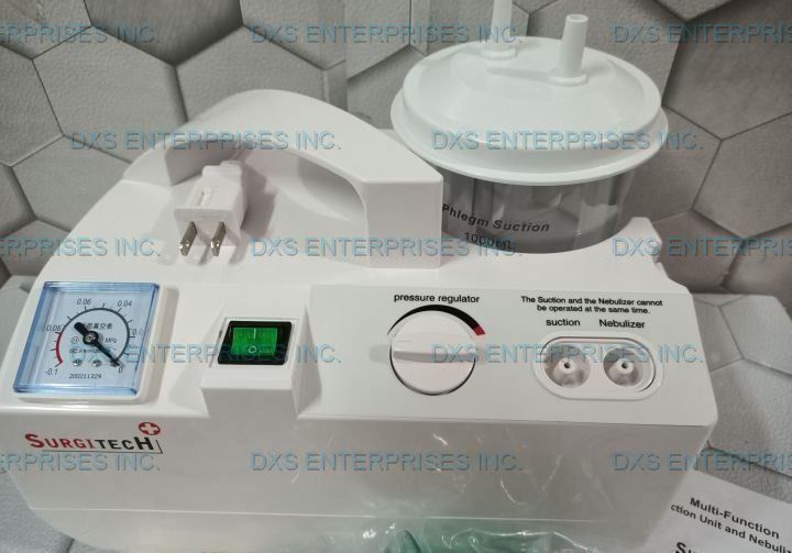 SURGITECH SUCTIONEB- 2 IN 1 SUCTION MACHINE AND NEBULIZER- BRAND NEW ...