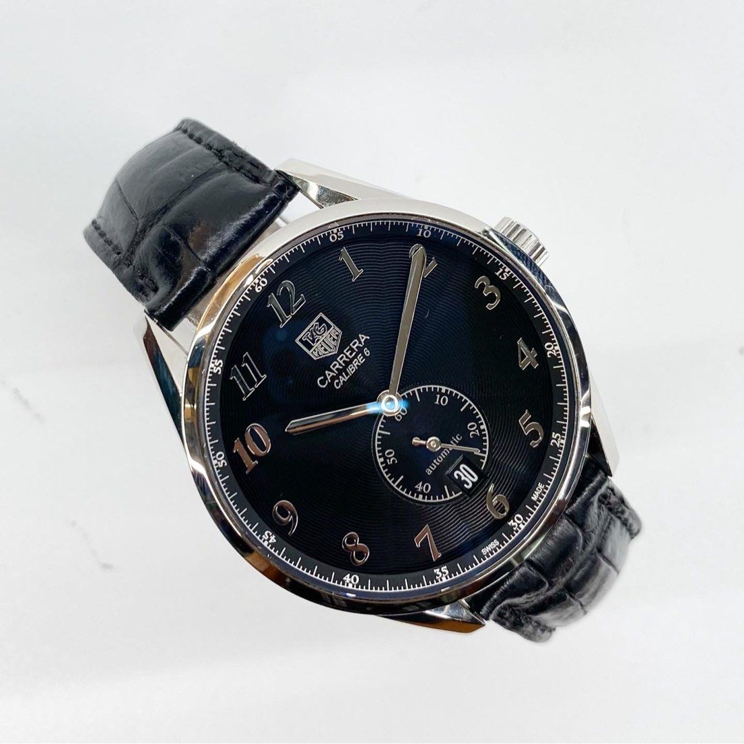TAG Heuer Carrera Heritage Calibre 6 Sub Second Black Dial, Barang ...
