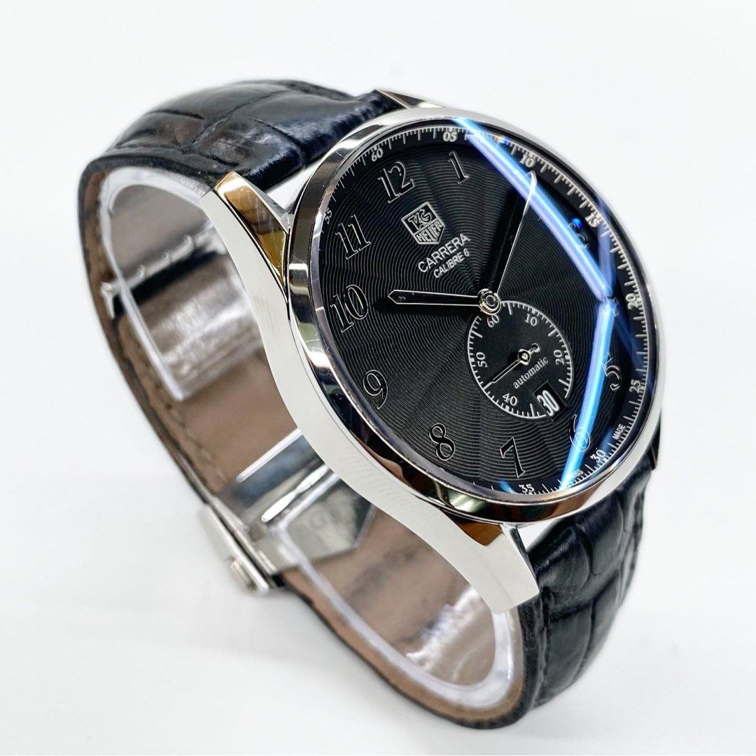 TAG Heuer Carrera Heritage Calibre 6 Sub Second Black Dial, Barang ...