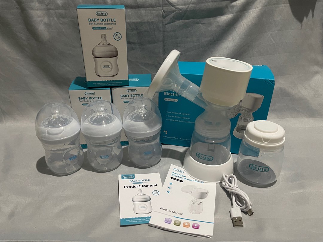Take All Dr. Isla Electric Pump & Feeding Bottle, Babies & Kids ...