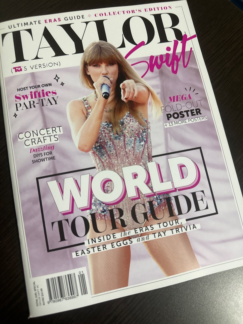 Taylor Swift Magazine - Inside the Eras Tour, Hobbies & Toys, Books ...