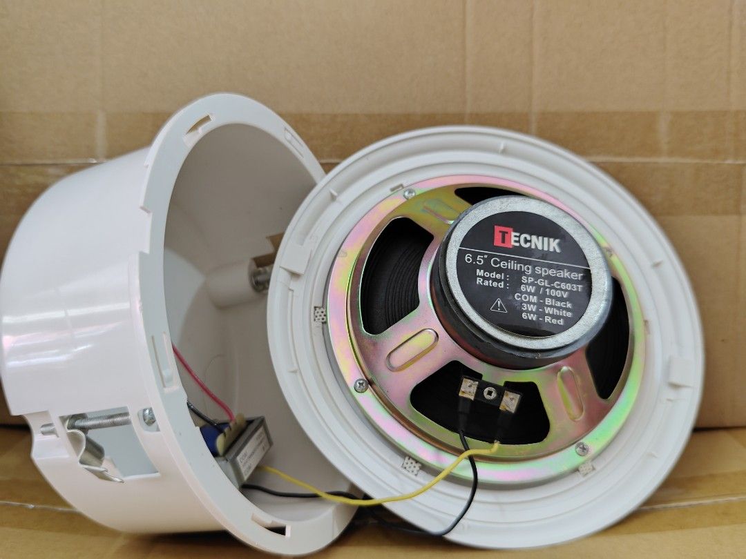 Tecnik Ceiling Speaker, Audio, Soundbars, Speakers & Amplifiers on Carousell
