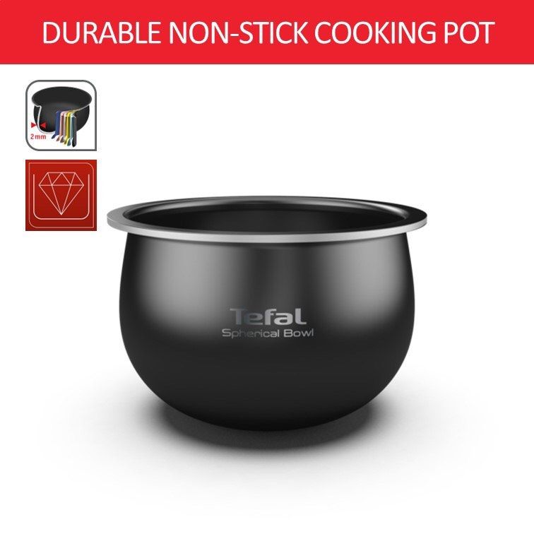 Tefal AI (RK736B) 1.8L easy rice plus cooker, TV & Home Appliances ...