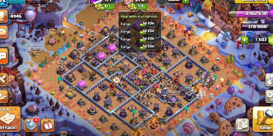 Th15 max with 44kleg trophies n tons of skins, Video Gaming, Video ...