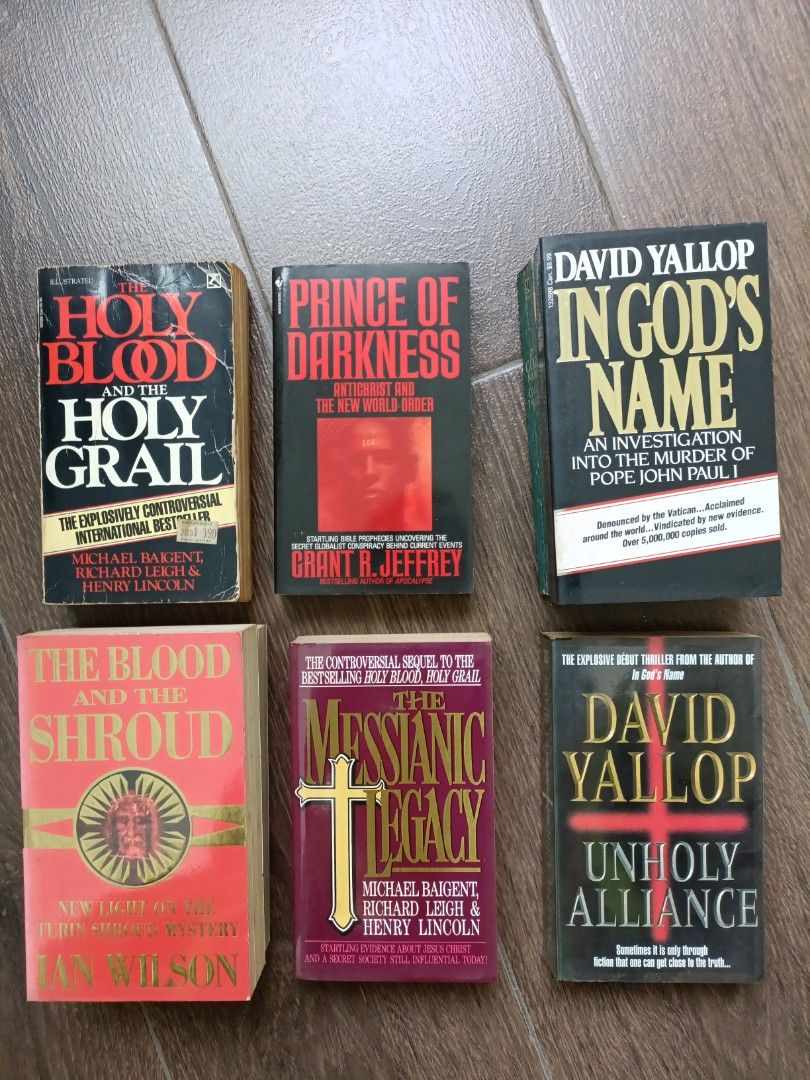 The Blood and The Shroud, Ian Wilson, David Yallop, In God's Name, Holy ...