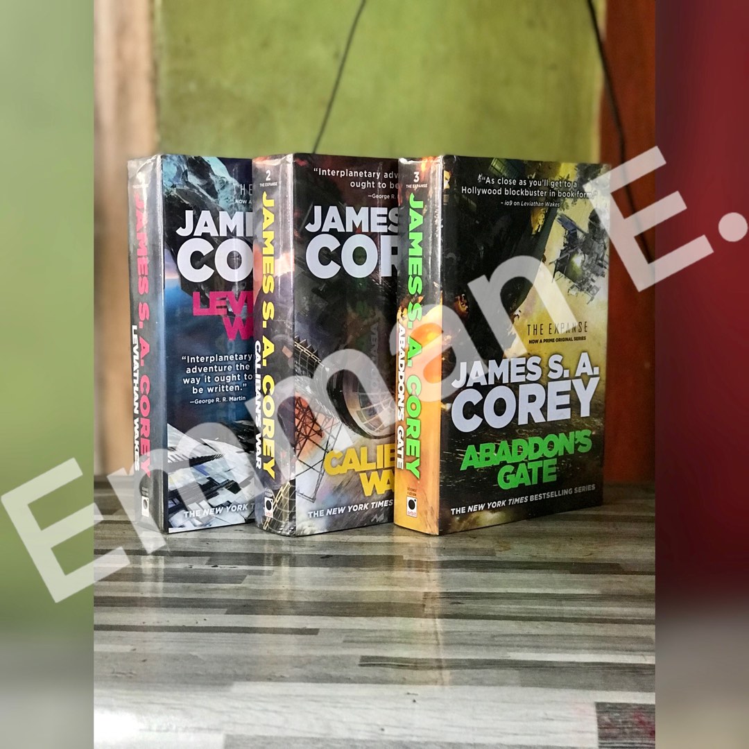 The Expanse Book 1-3 Boxset ( Leviathan Wakes, Caliban’s War & Abaddon ...