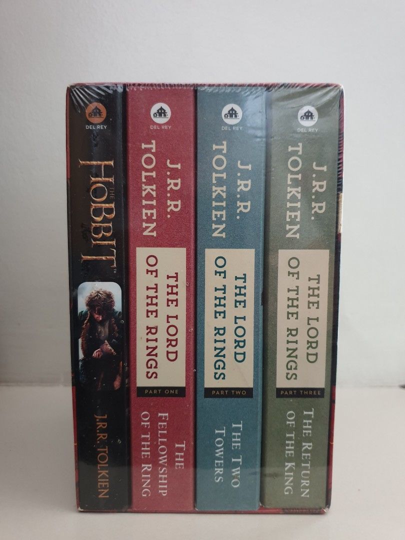 The Hobbit and The Lord of the Rings, 4-Book Boxed Set by J.R.R ...
