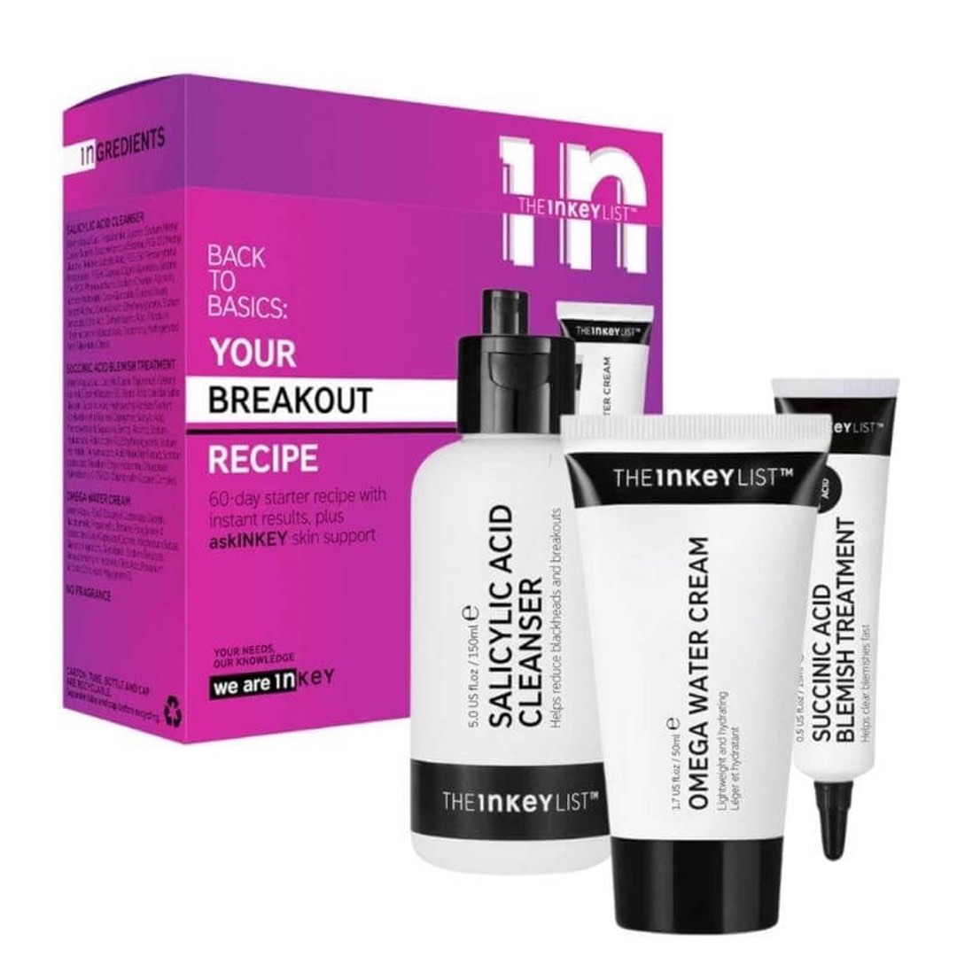 The Inkey List Breakout 101 Set (Limited Edition), Beauty & Personal Care, Face, Face Care on ...