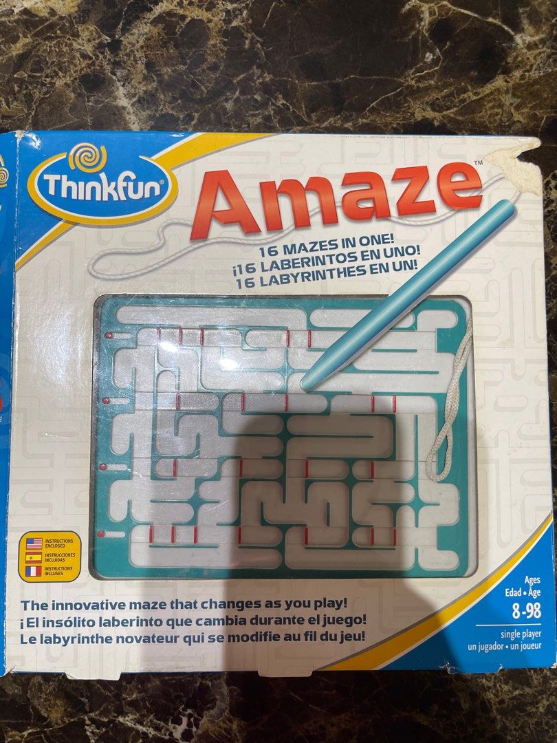 Thinkfun Amaze, Hobbies & Toys, Toys & Games on Carousell