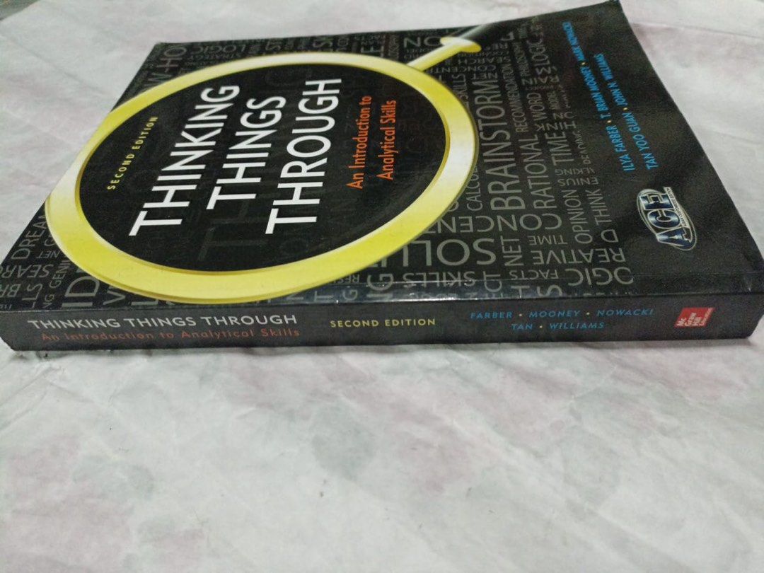 Thinking Things Through - An Introduction to Analytical Skills - Farber ...