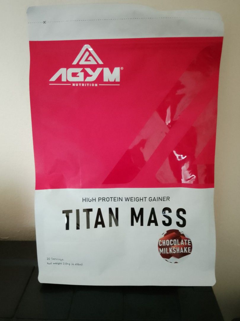 Titan mass protein 2kg, Health & Nutrition, Health Supplements, Sports ...