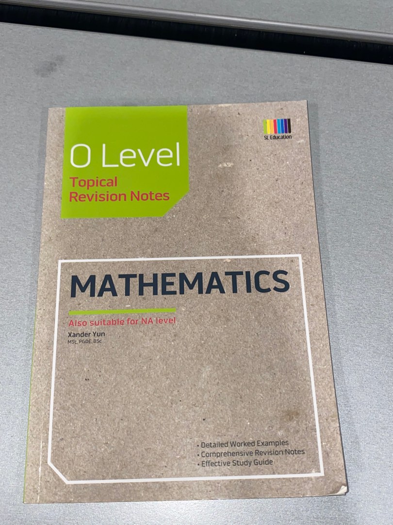 topical revision notes for emath o level, Hobbies & Toys, Books ...