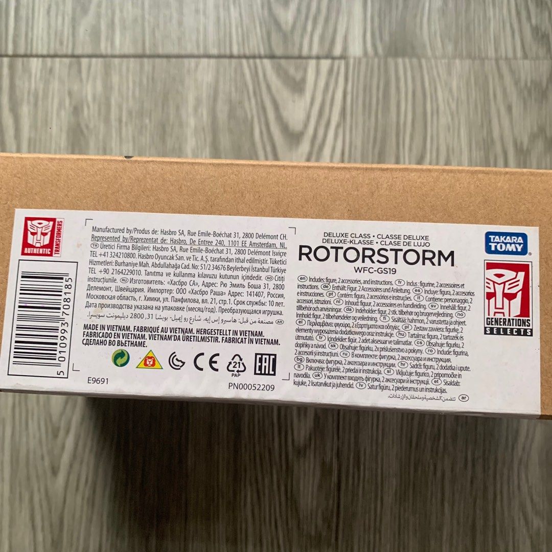 Transformers Generations Selects Deluxe Class Rotorstorm, Hobbies ...