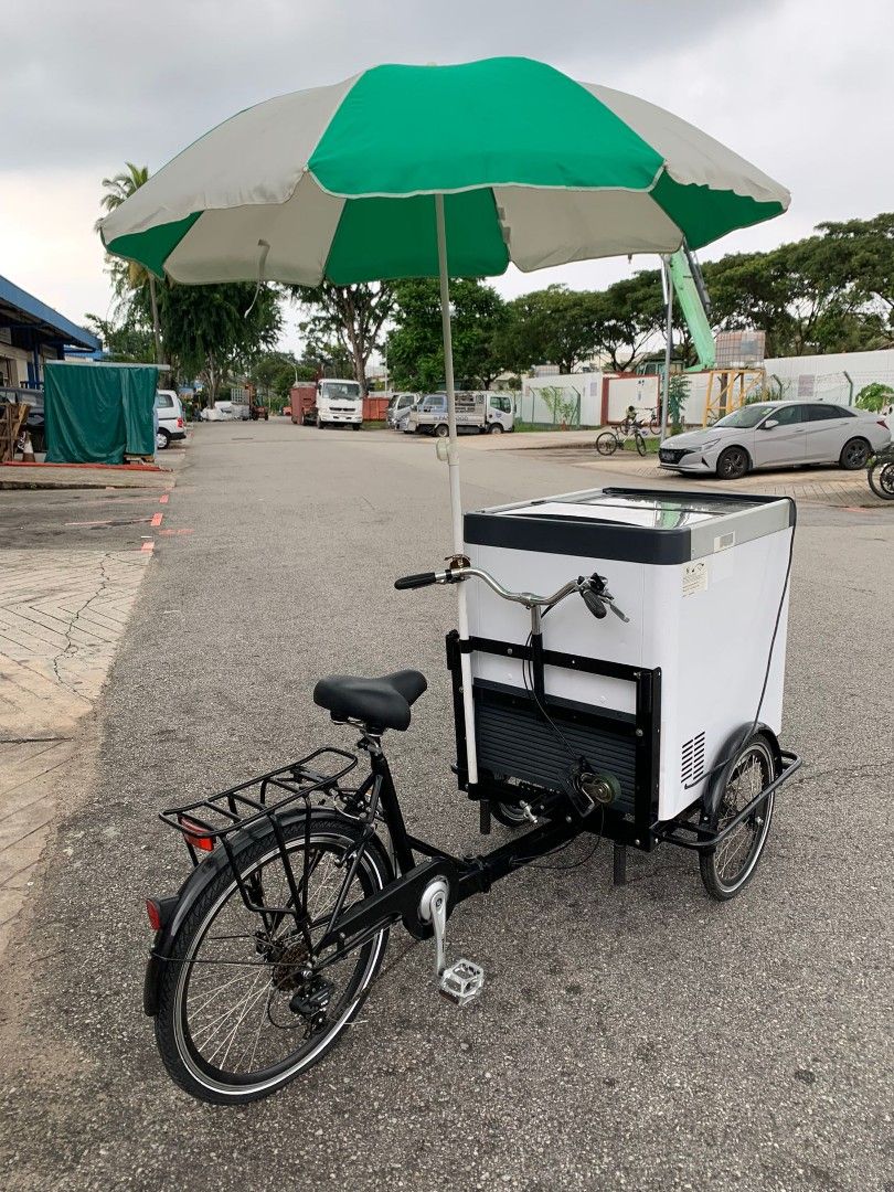 Tricycle freezer cart, Food & Drinks, Other Food & Drinks on Carousell