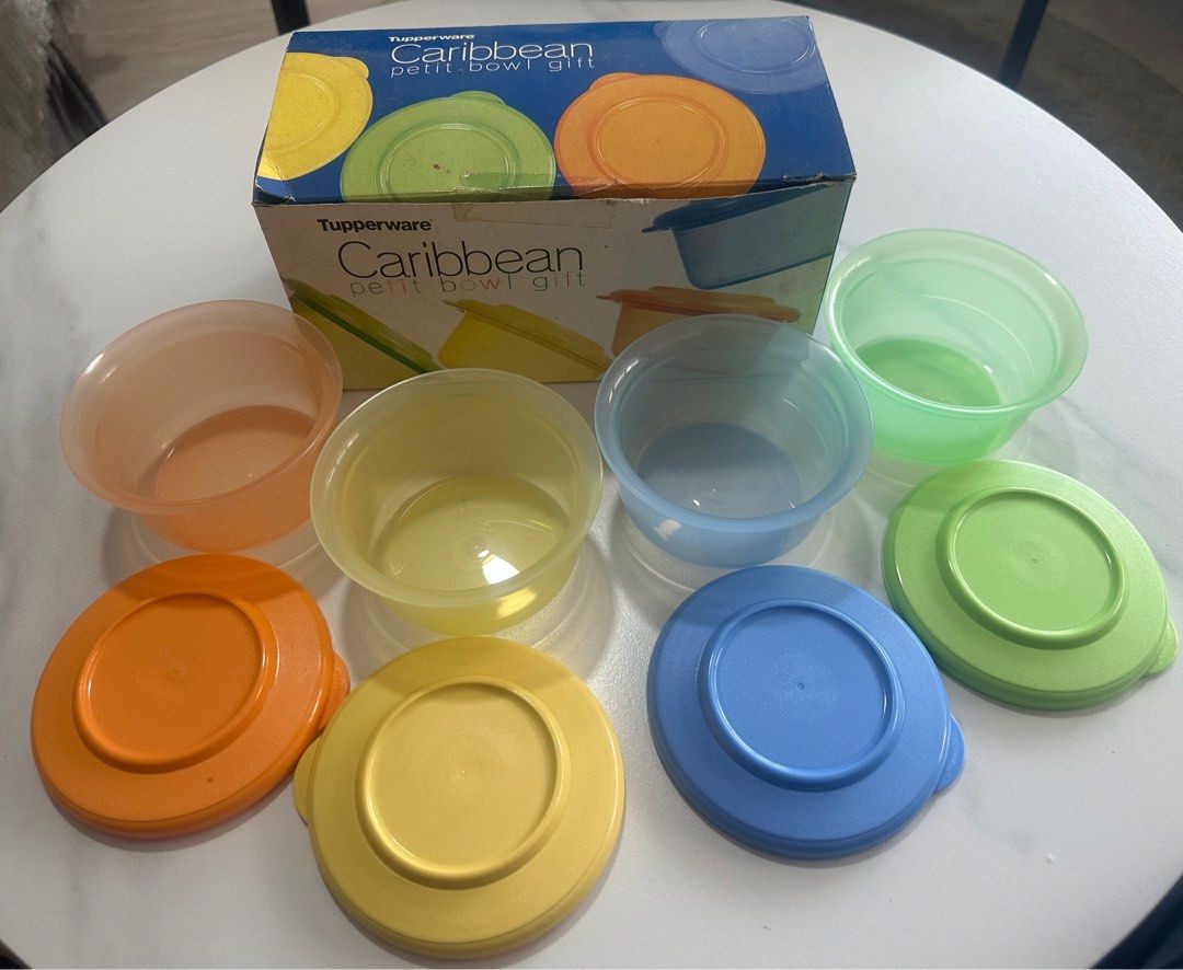 Tupperware Plastic Containers With Lid, Furniture & Home Living ...