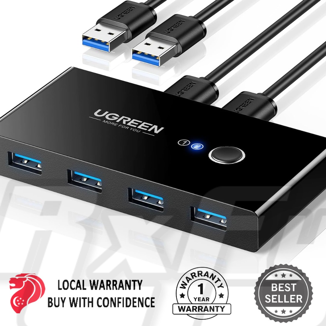 UGREEN USB 3.0 Switch Box, TV & Home Appliances, Electrical, Adaptors ...