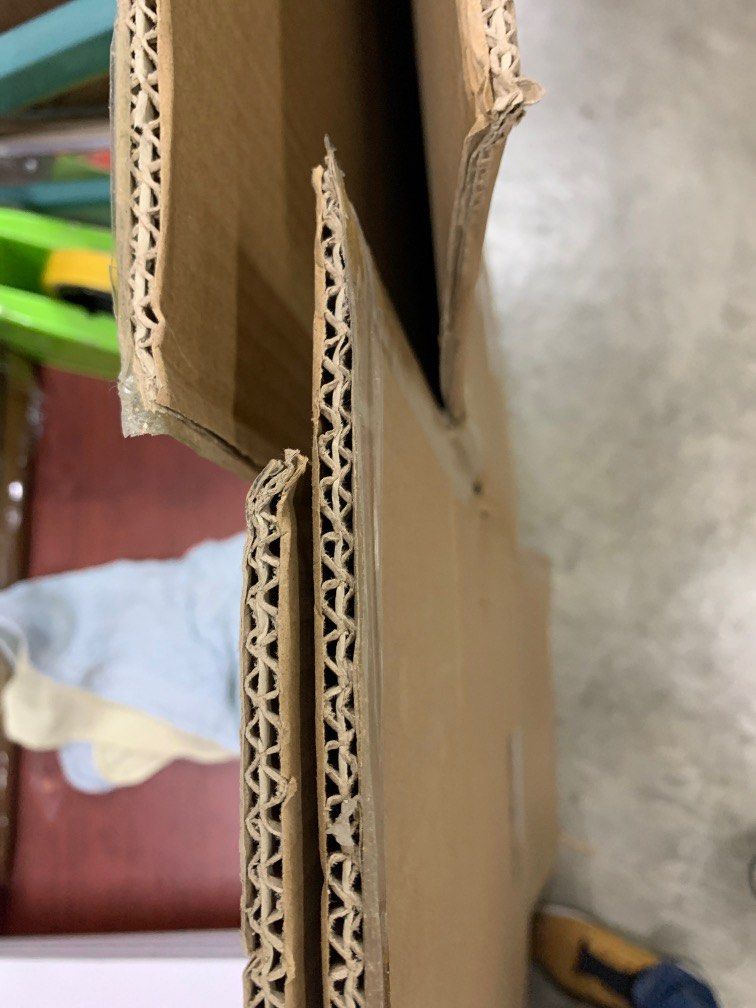 Used carton boxes, Furniture & Home Living, Home Improvement ...