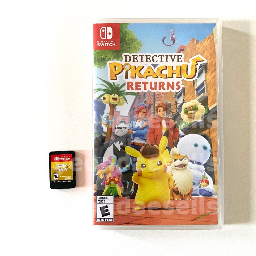 [USED] Detective Pikachu Returns (MDE) - Nintendo Switch Game, Video ...
