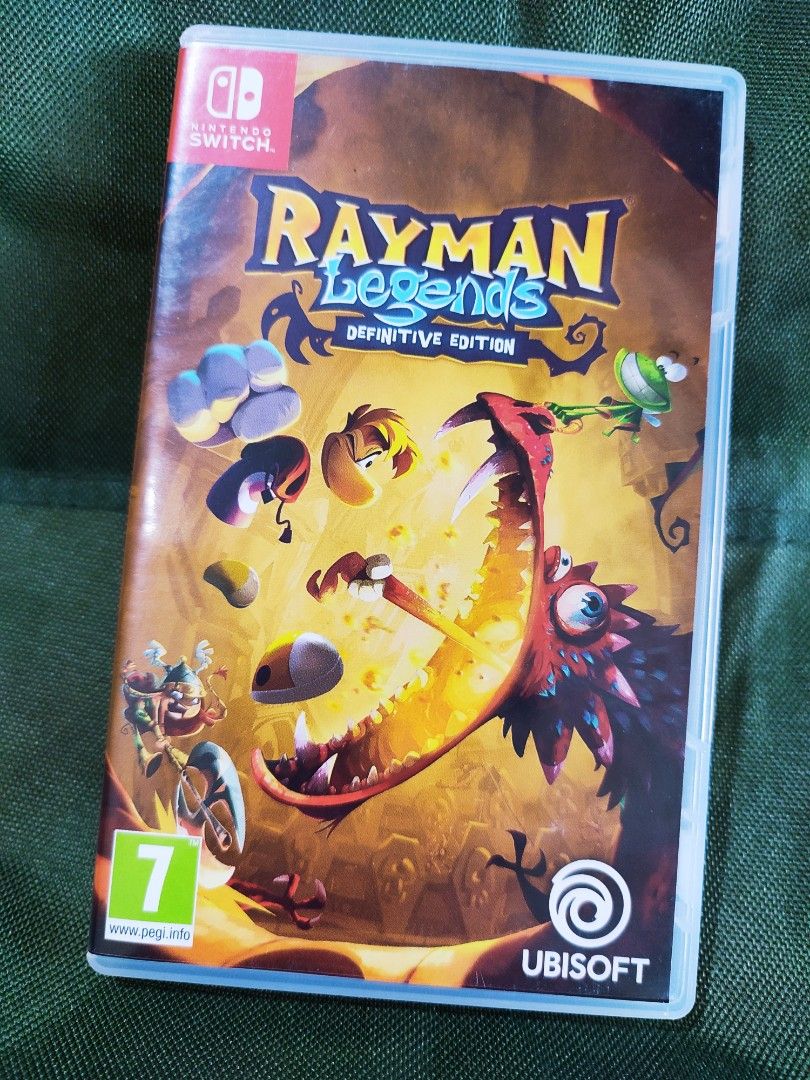 [USED] Rayman Legends, Video Gaming, Video Games, Nintendo on Carousell
