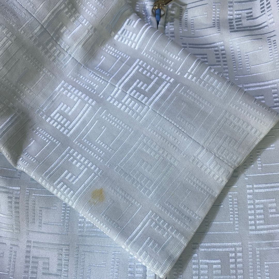 Versace Classic Vintage Light Blue Greca Embroidered Jacket & Skirt Set ...