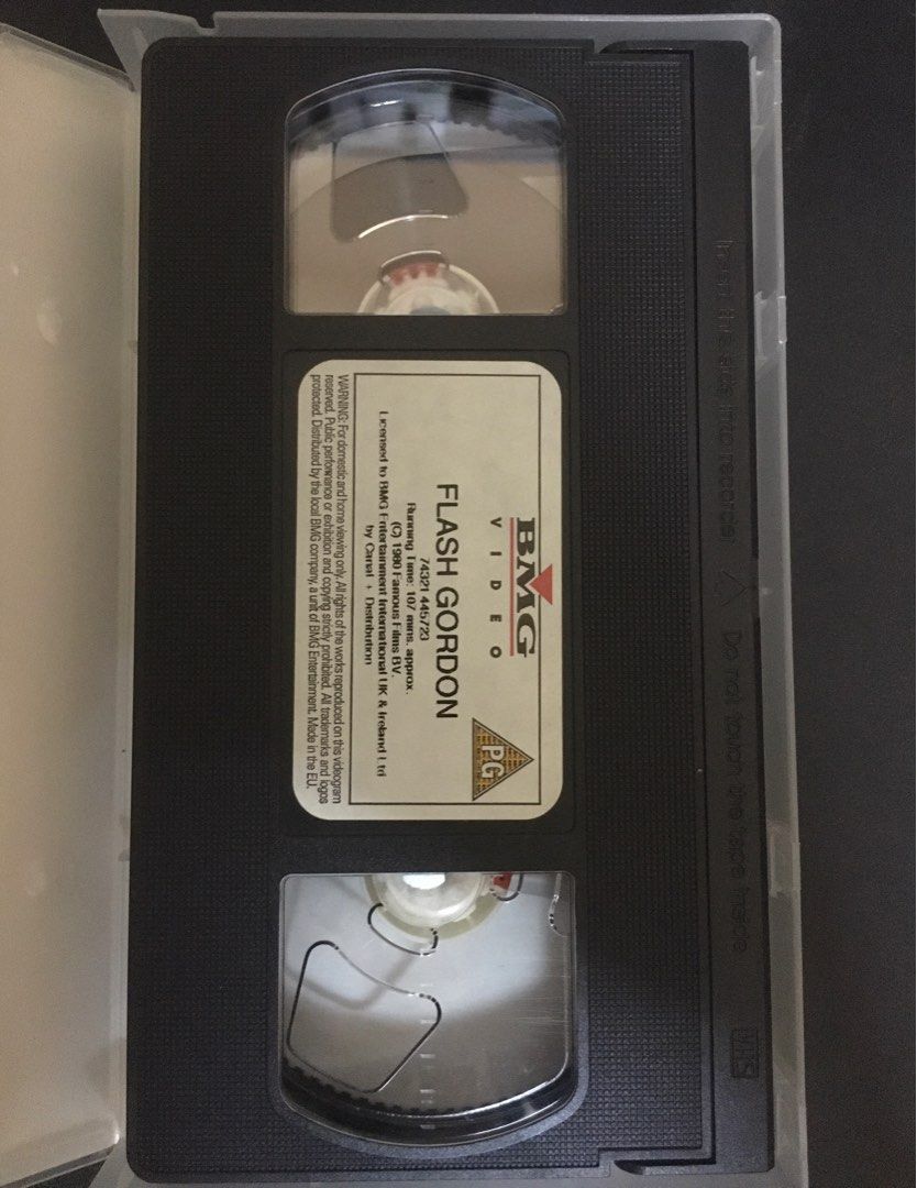 VHS - Flash Gordon (1980) (VHS Tape / Video Tape) (Queen), Hobbies ...