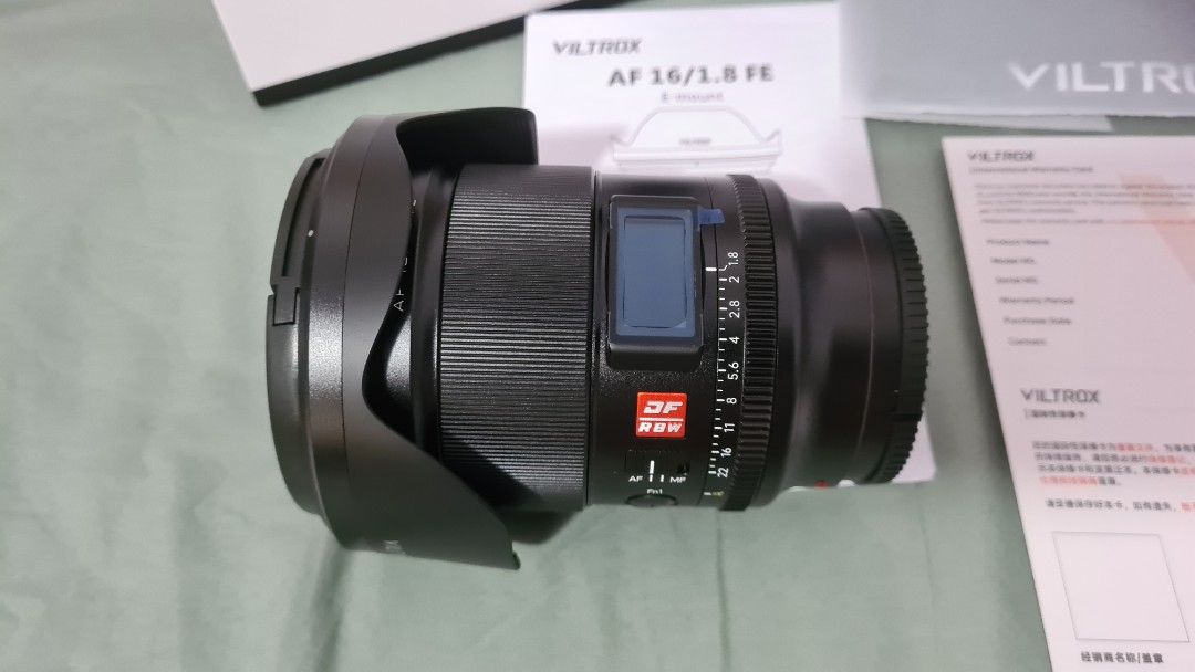 Viltrox 16mm F1.8 FE sony mount, Photography, Cameras on Carousell