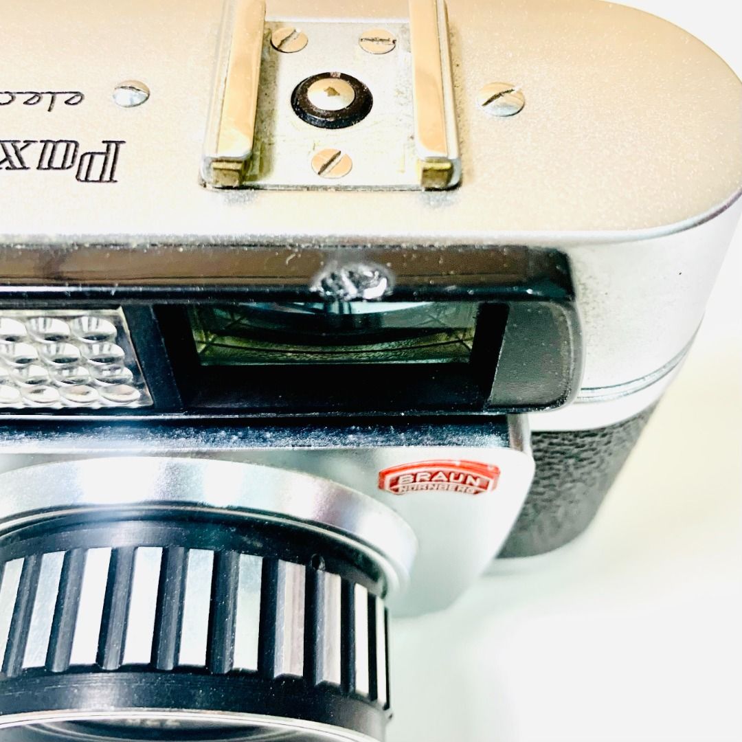 Vintage 1959 Braun Paxette Electromatic 35mm Camera with Brown Casing ...