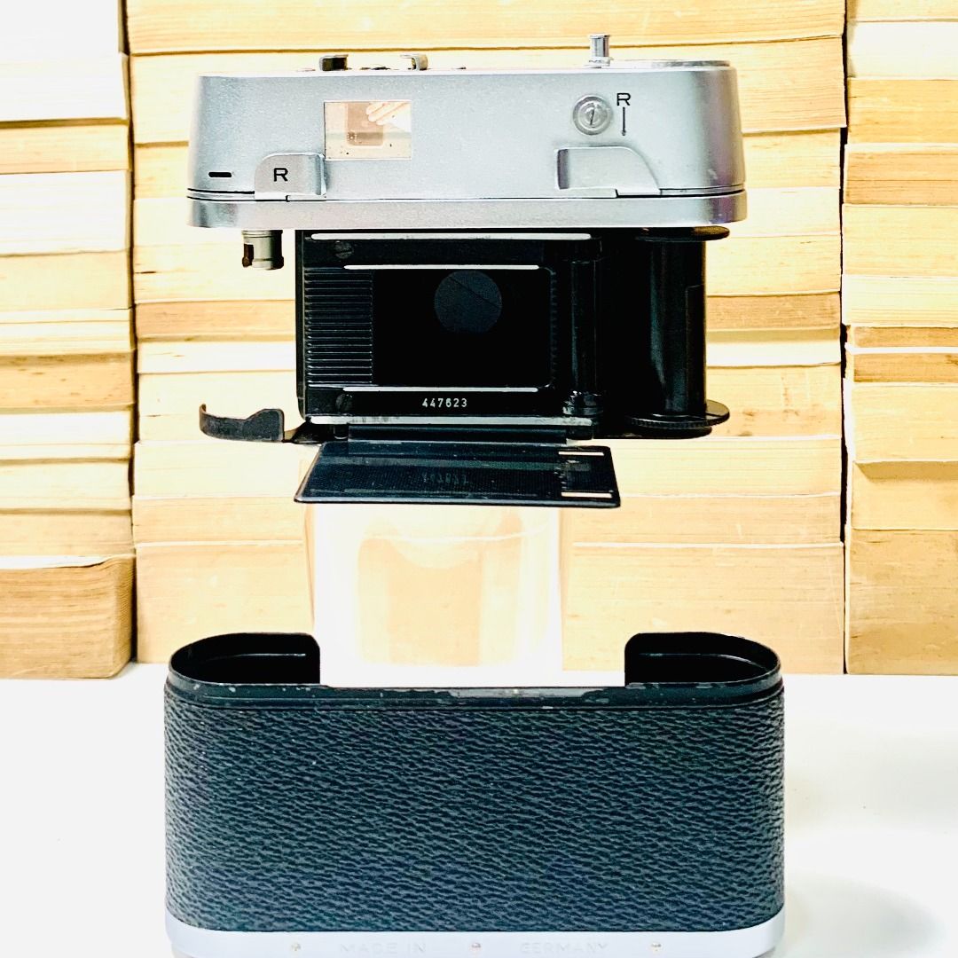 Vintage 1959 Braun Paxette Electromatic 35mm Camera with Brown Casing ...