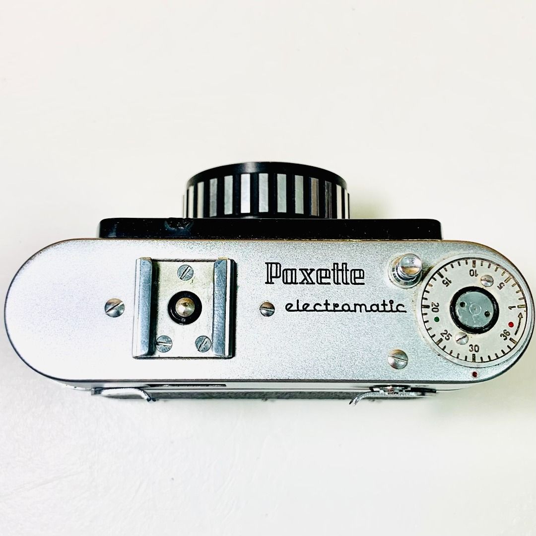 Vintage 1959 Braun Paxette Electromatic 35mm Camera with Brown Casing ...