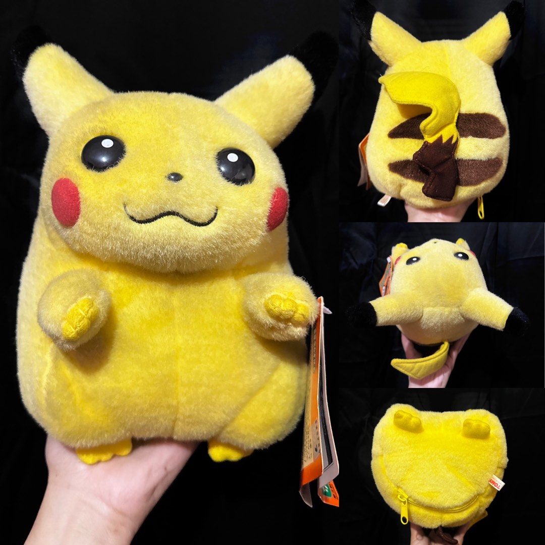 Vintage 1998 Talking Pikachu Tomy Stuffed Toy Plushie, Hobbies & Toys ...