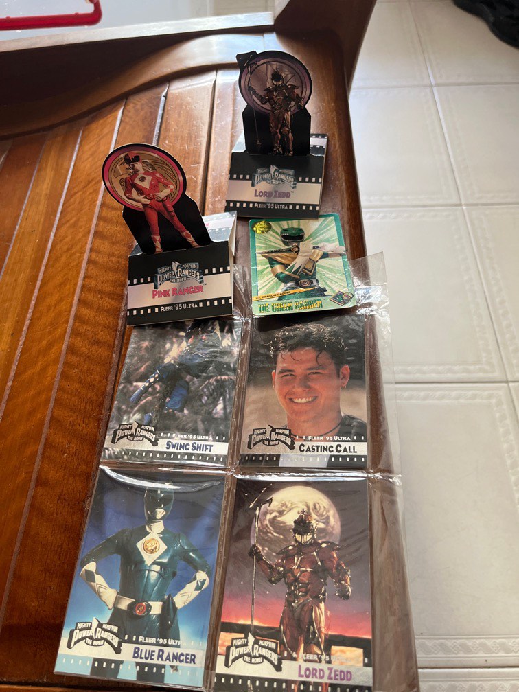 Vintage Power Ranger Cards, Hobbies & Toys, Memorabilia & Collectibles ...