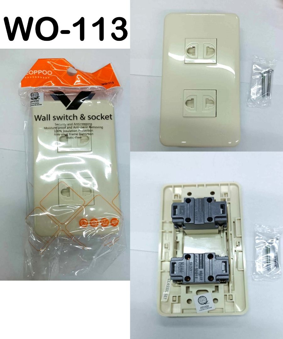 Wall Switch & Socket & Blank Plate Cover, Free Items on Carousell