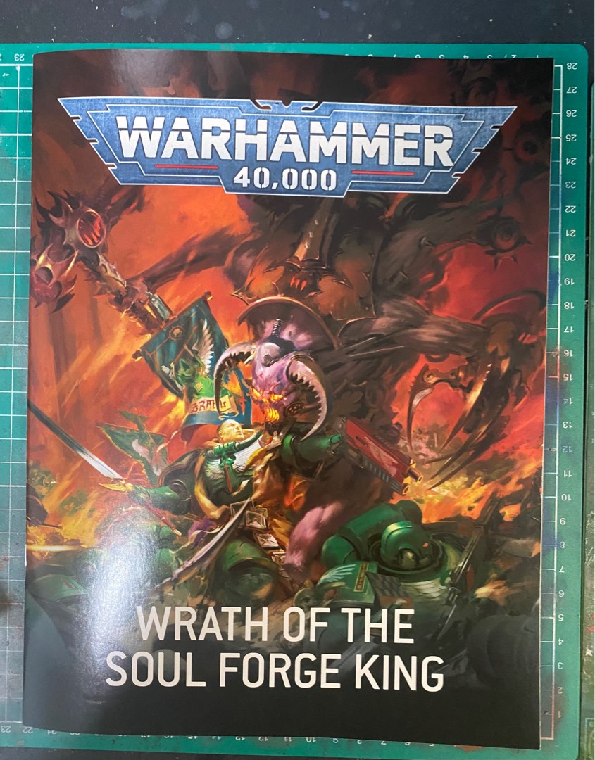 Warhammer 40k wrath of the soul forge king book, Hobbies & Toys, Books ...