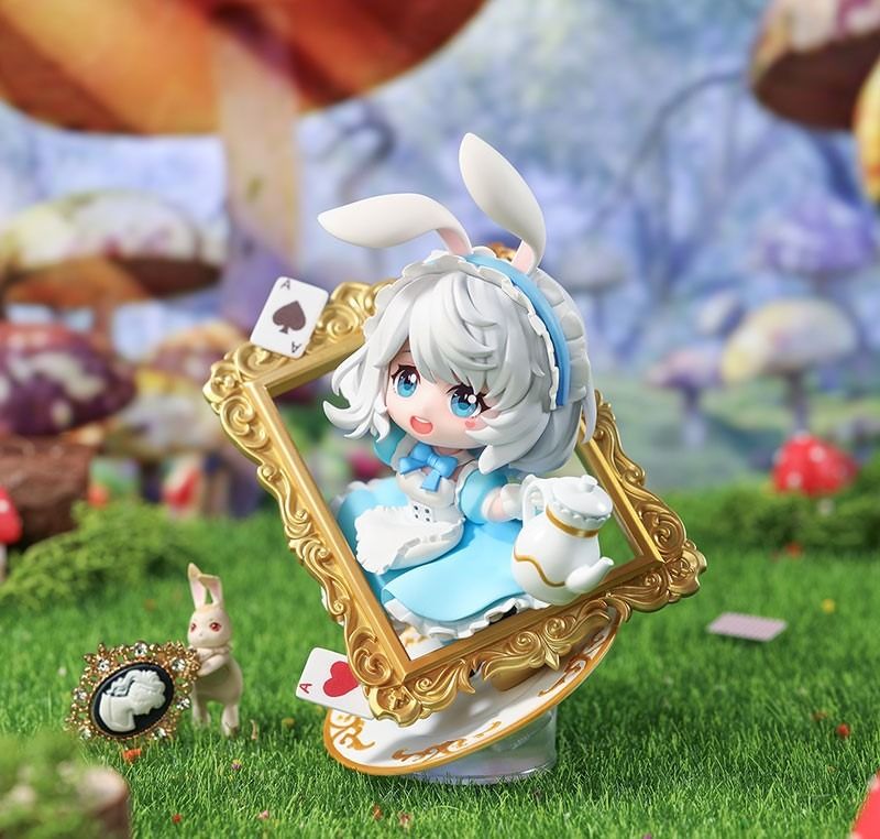 White Rabbit Illustrated by Rosuuri Mushroom Girls Series No.4 Shaggy ...