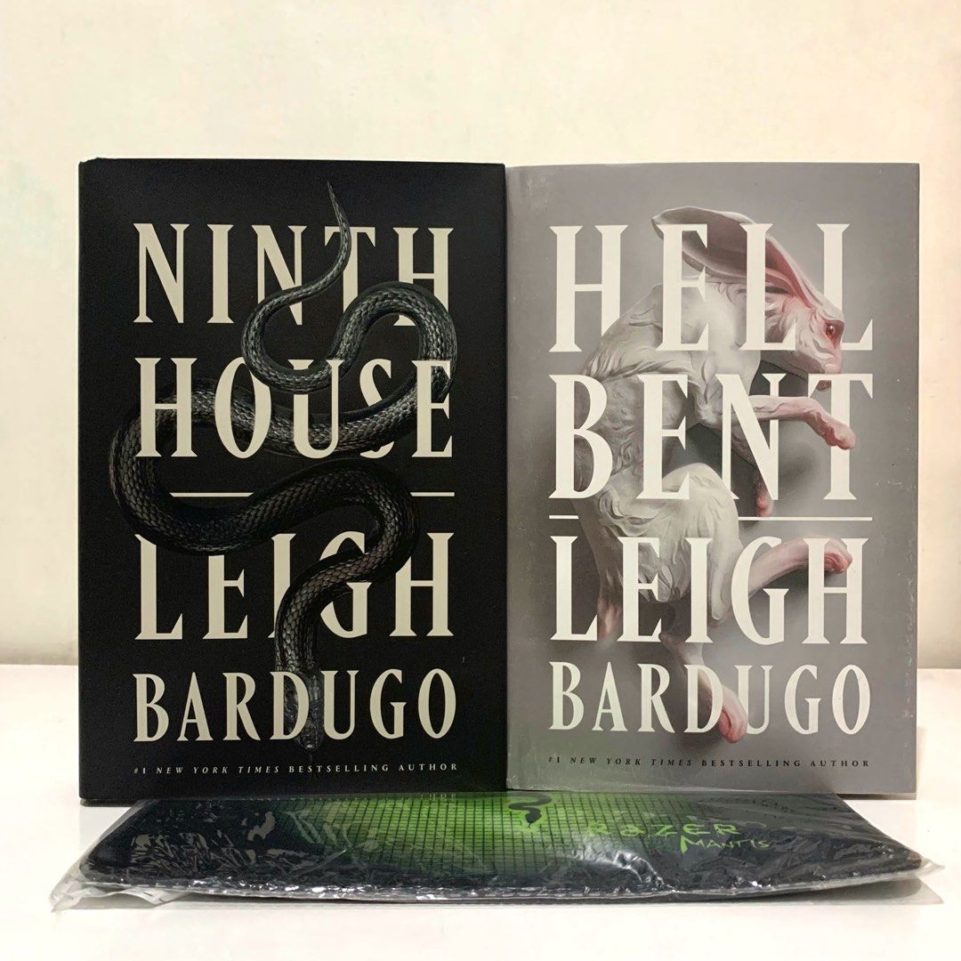 [WITH FREEBIES] Ninth House Duology (Ninth House, Hell Bent) Hardcover Set by Leigh Bardugo ...