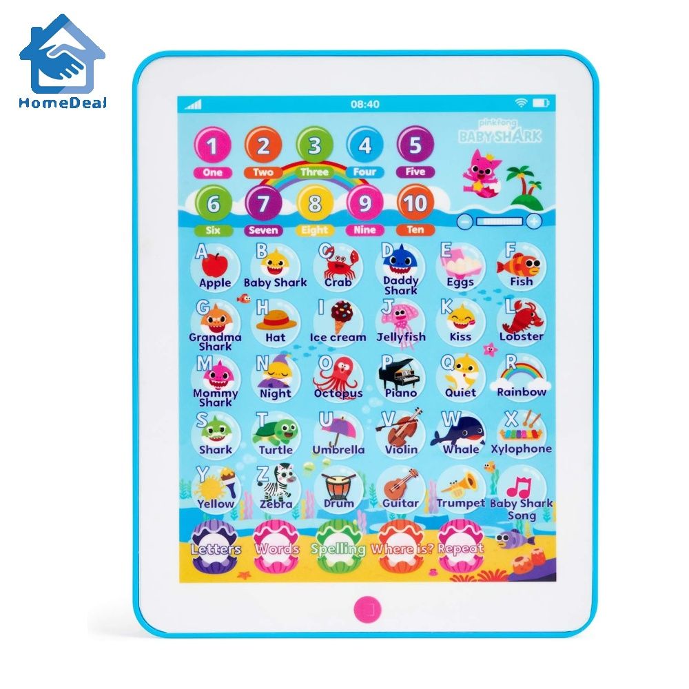 WowWee 61069 Pinkfong Baby Shark Educational Preschool Tablet Toy ...