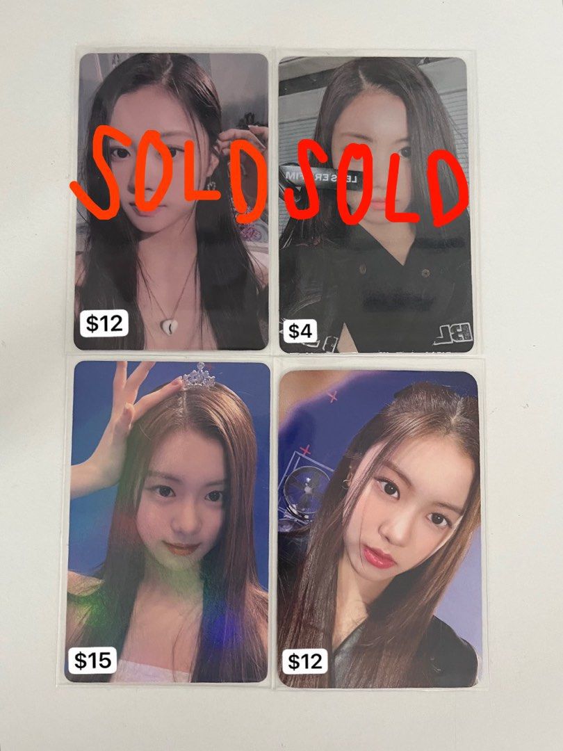 wts assorted lesserafim fearless garam pcs, Hobbies & Toys, Memorabilia ...