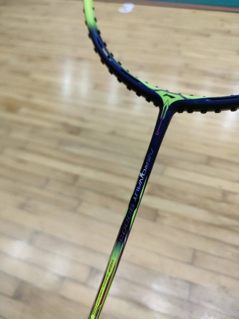 Li-ning aeronaut 9000D badminton racket, Sports Equipment, Sports ...