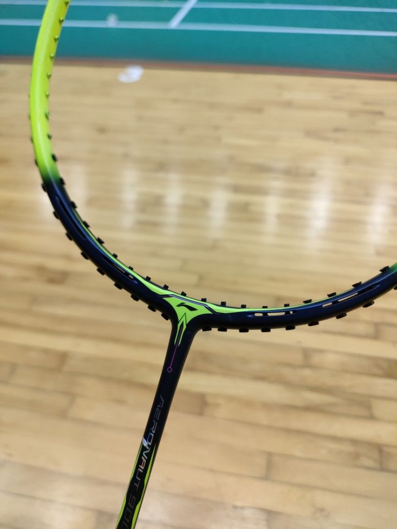 Li-ning aeronaut 9000D badminton racket, Sports Equipment, Sports ...