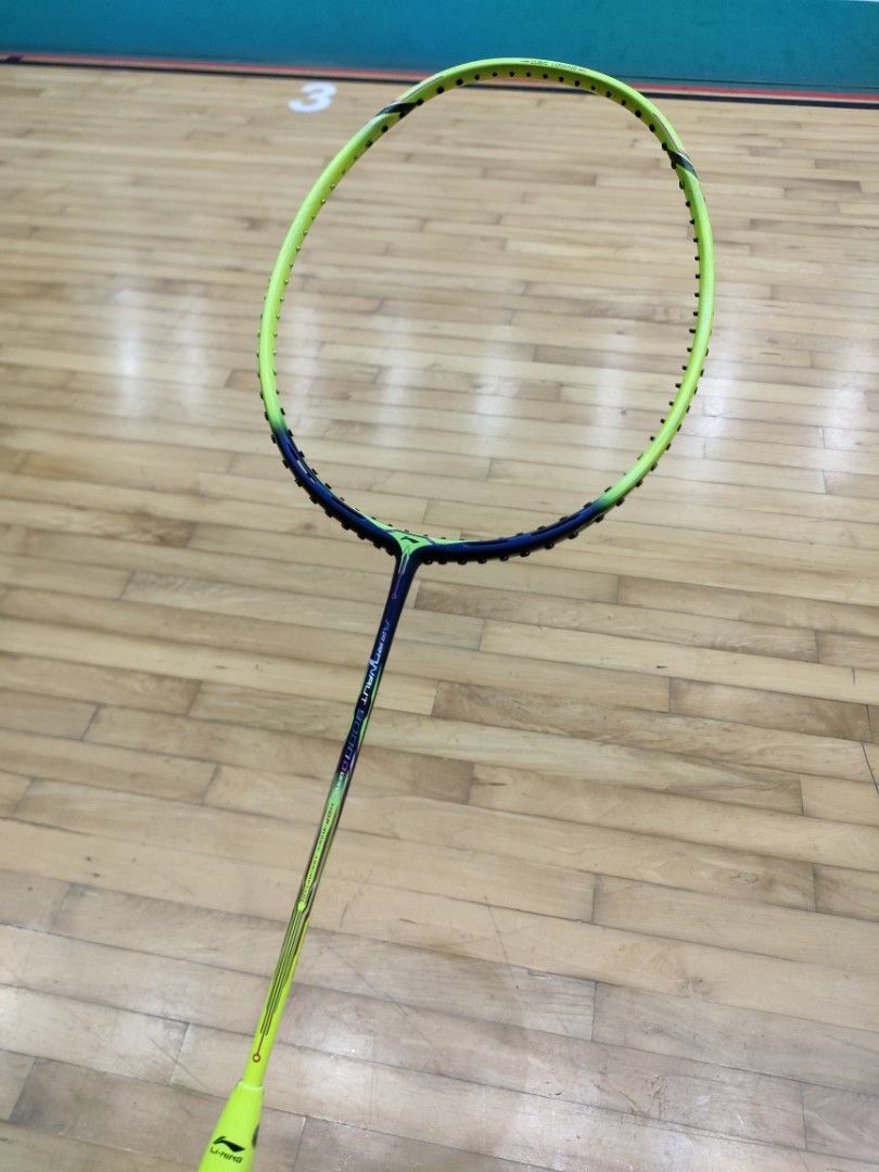 Li-ning aeronaut 9000D badminton racket, Sports Equipment, Sports ...